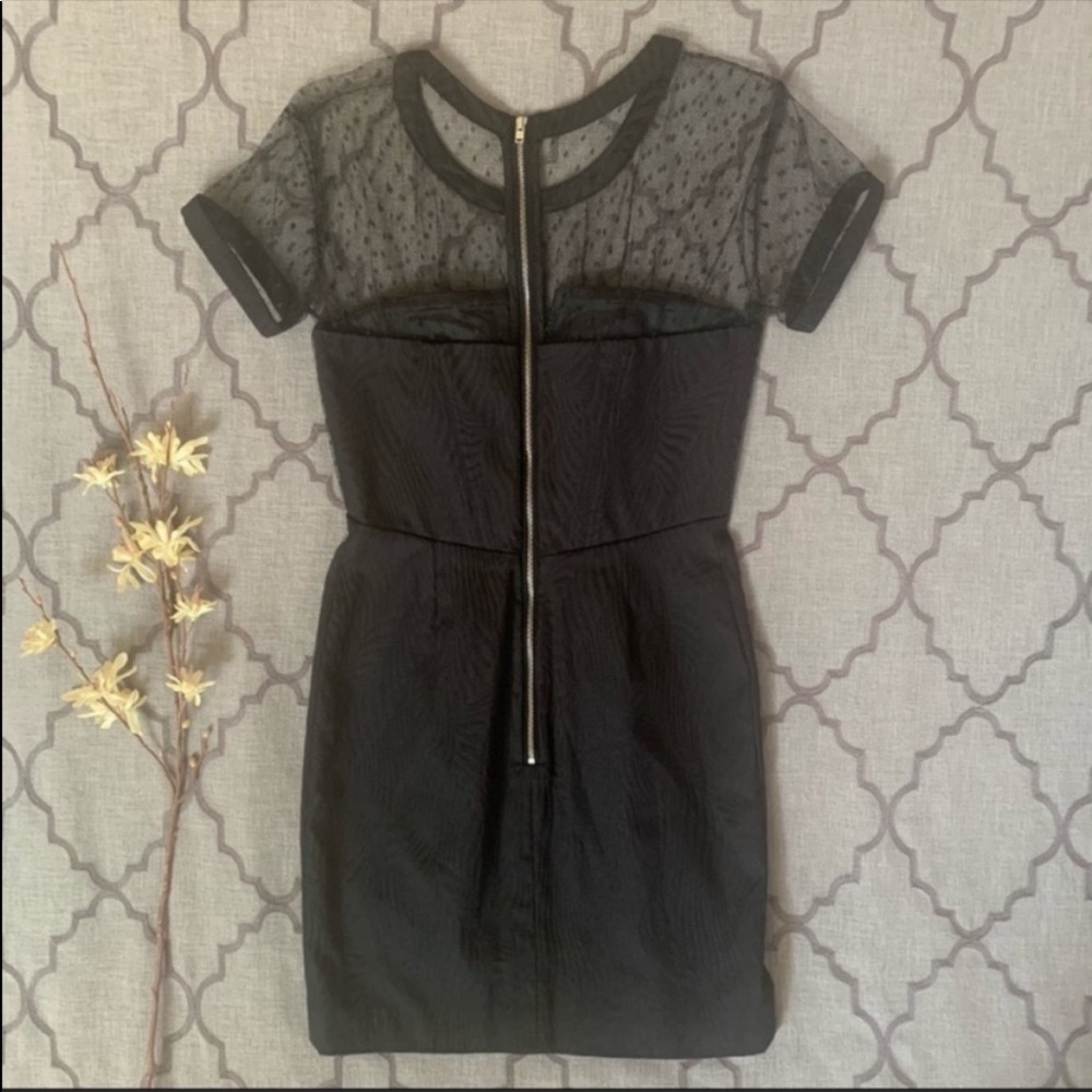Uber Edgy Chicblack Yoke Lace Bustier Corset Style Gem